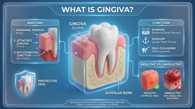What is Gingiva? | MCAN Dental Glossary