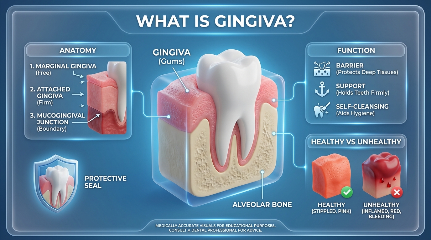 What is Gingiva? | MCAN Dental Glossary
