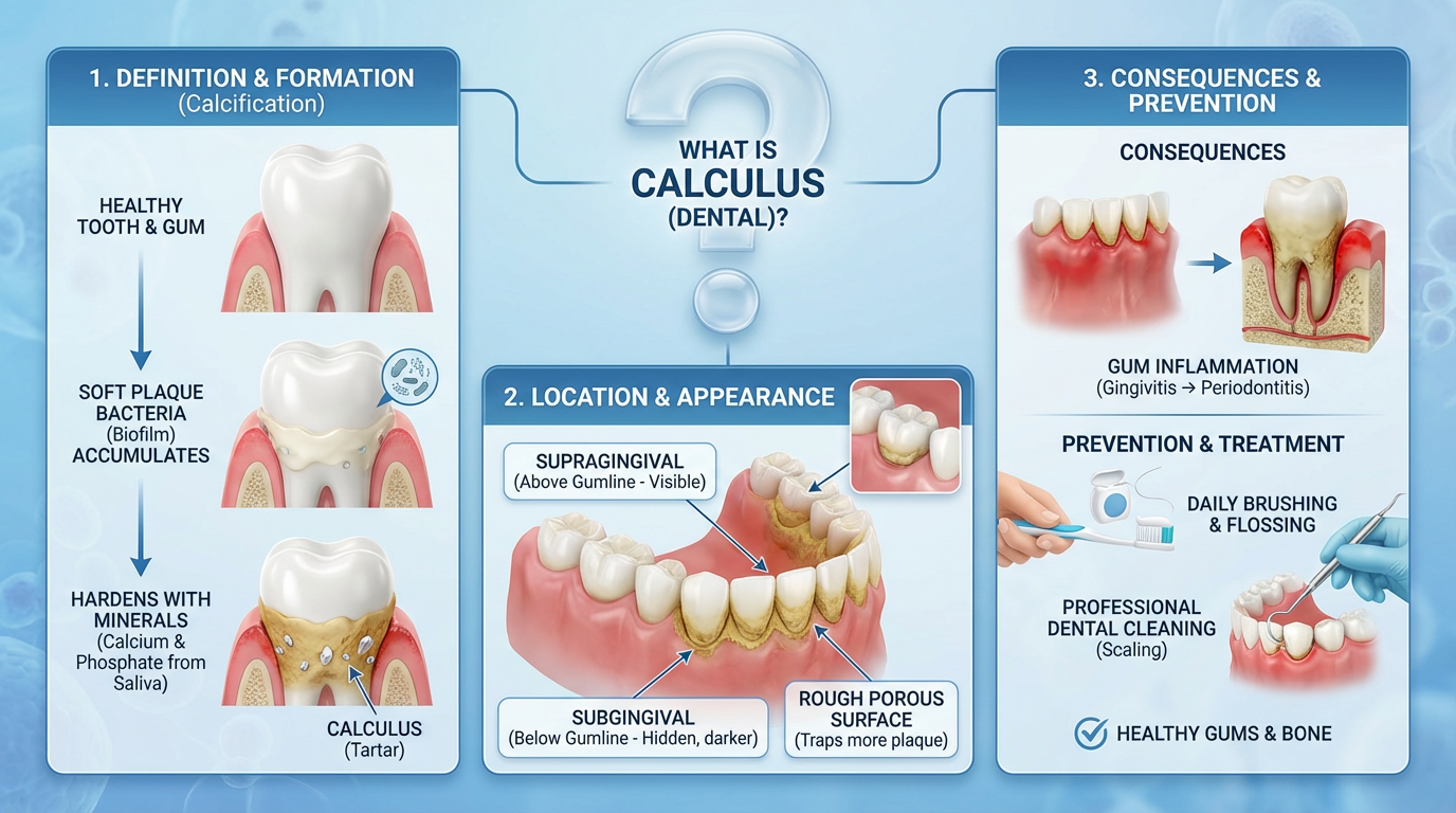What is Calculus (Dental)? | MCAN Dental Glossary