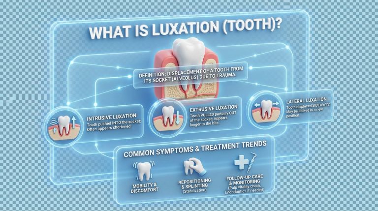 What is Luxation (Tooth)? | MCAN Dental Glossary