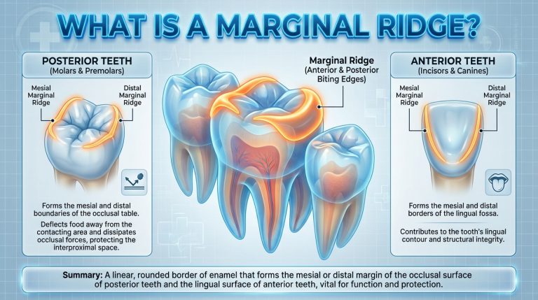 What is Marginal Ridge? | MCAN Dental Glossary