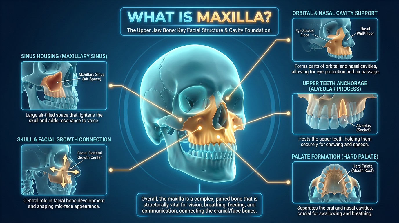 What is Maxilla? | MCAN Dental Glossary
