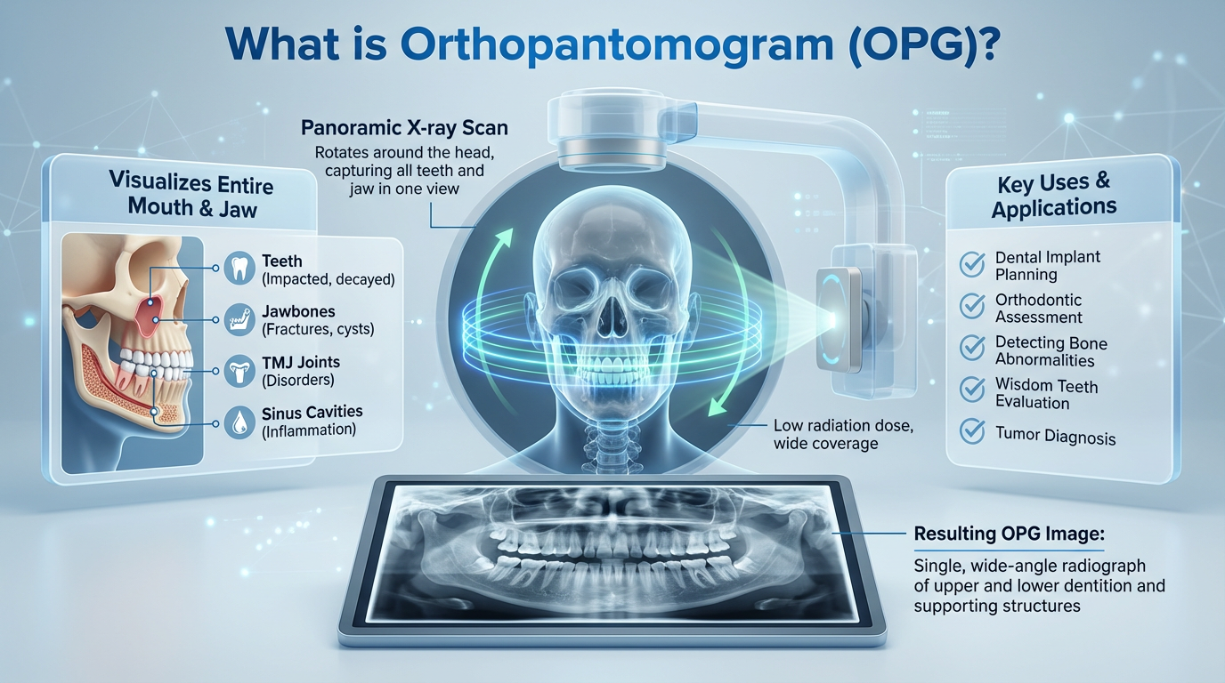 What is Orthopantomogram (OPG)? | MCAN Dental Glossary
